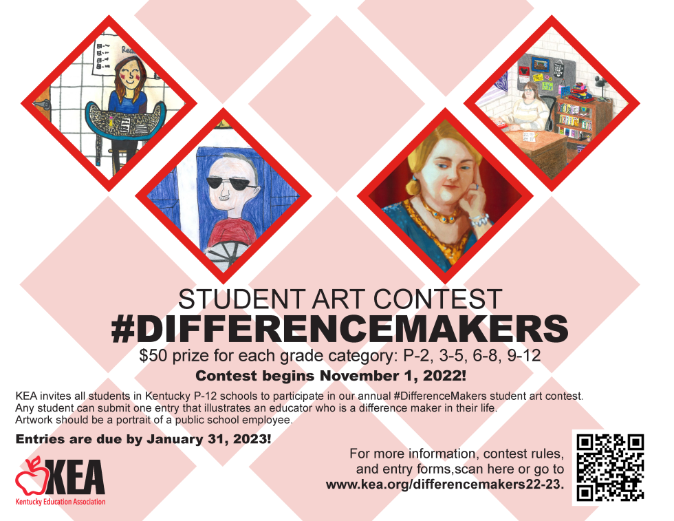 #DifferenceMakers Student Art Contest - Kentucky Education Association
